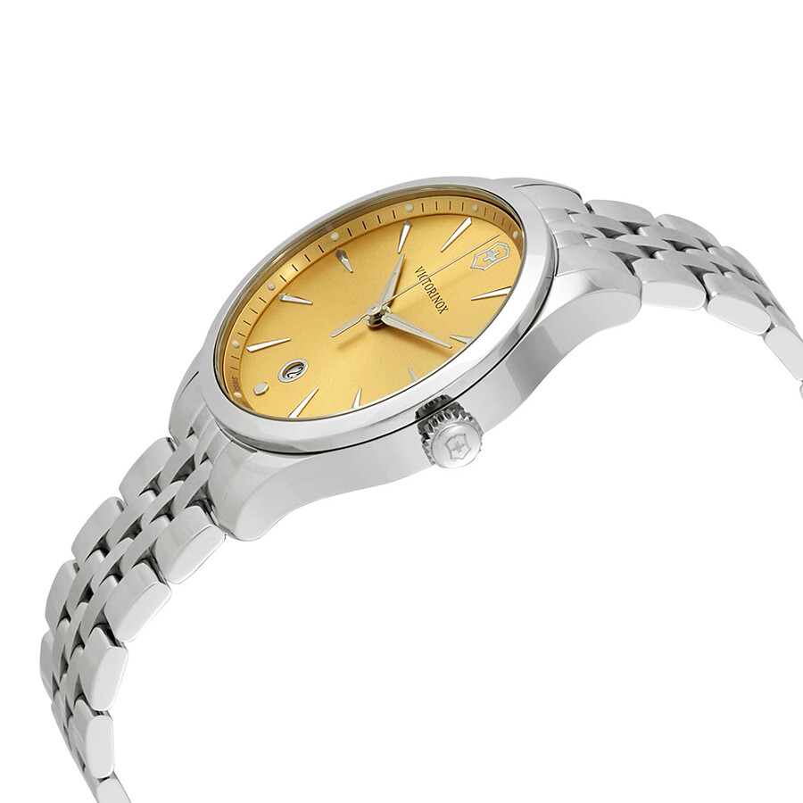 Victorinox Alliance Champagne Dial Ladies Watch 241829 046928132270 ...