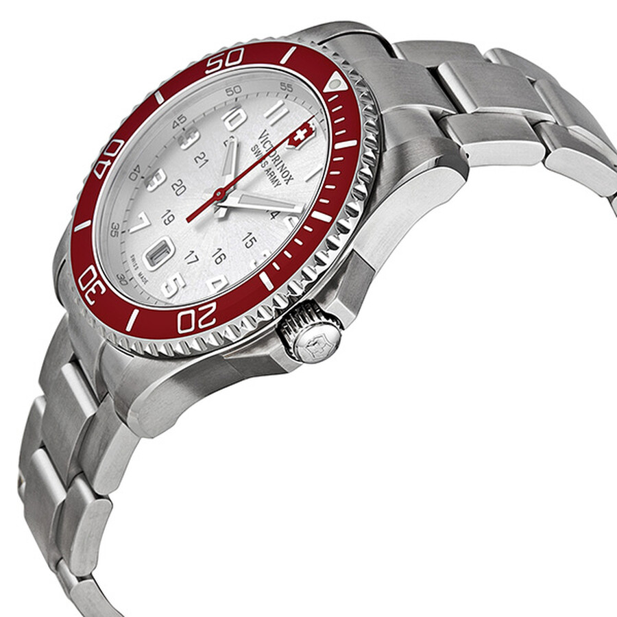 Victorinox Swiss Army Maverick GS Silver Dial Men's Watch 241439 ...