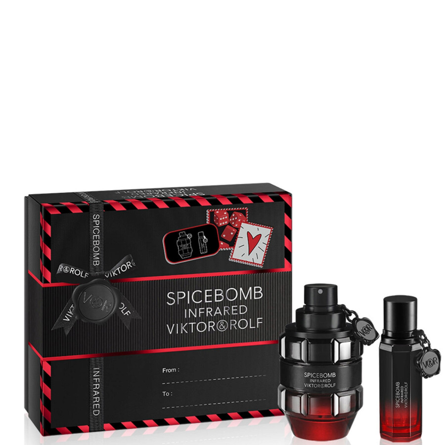 Viktor & Rolf Men's Spicebomb Infrared Gift Set Fragrances ...