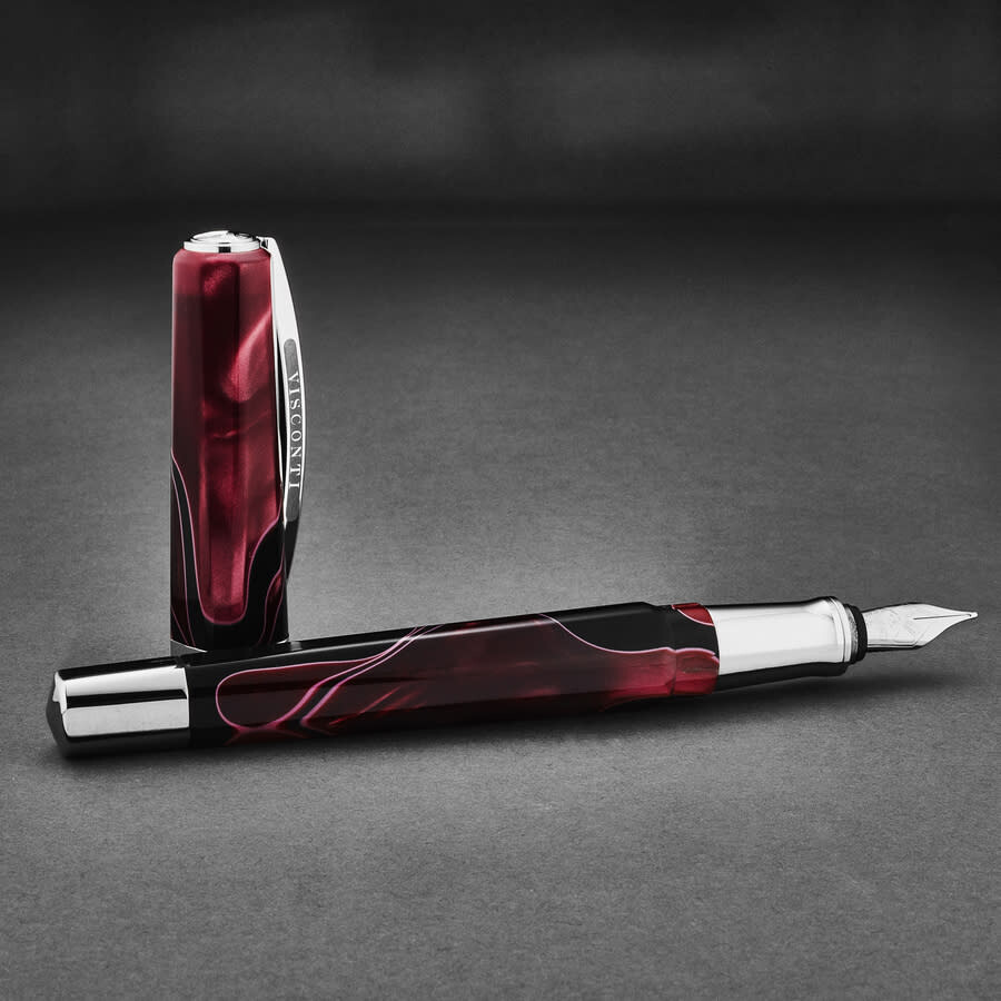 Visconti 'Opera Vertigo' Bordeaux Bold Nib Fountain Pen KP13-13-FPB ...