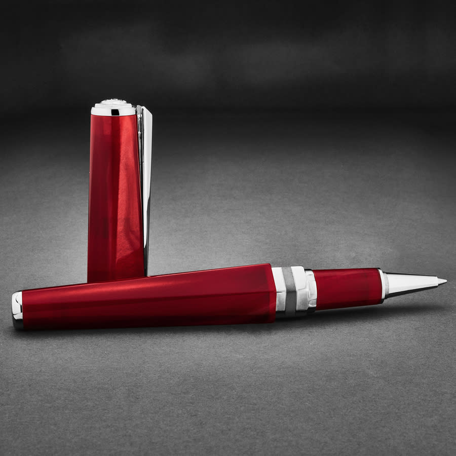 Visconti 'Pentagon' Red Rollerball Pen KP14-03-RB - Fine Pens & Pencils ...