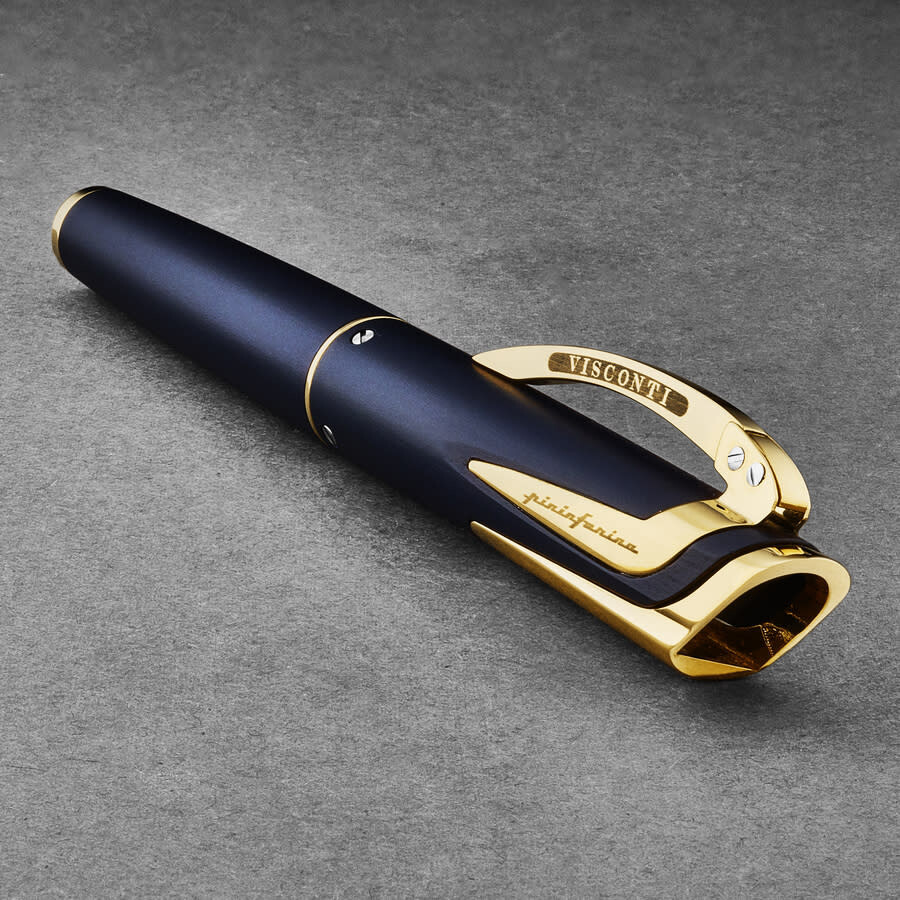 Visconti 'Pininfarina' Limited Edition Blue Bold Nib Fountain Pen ...