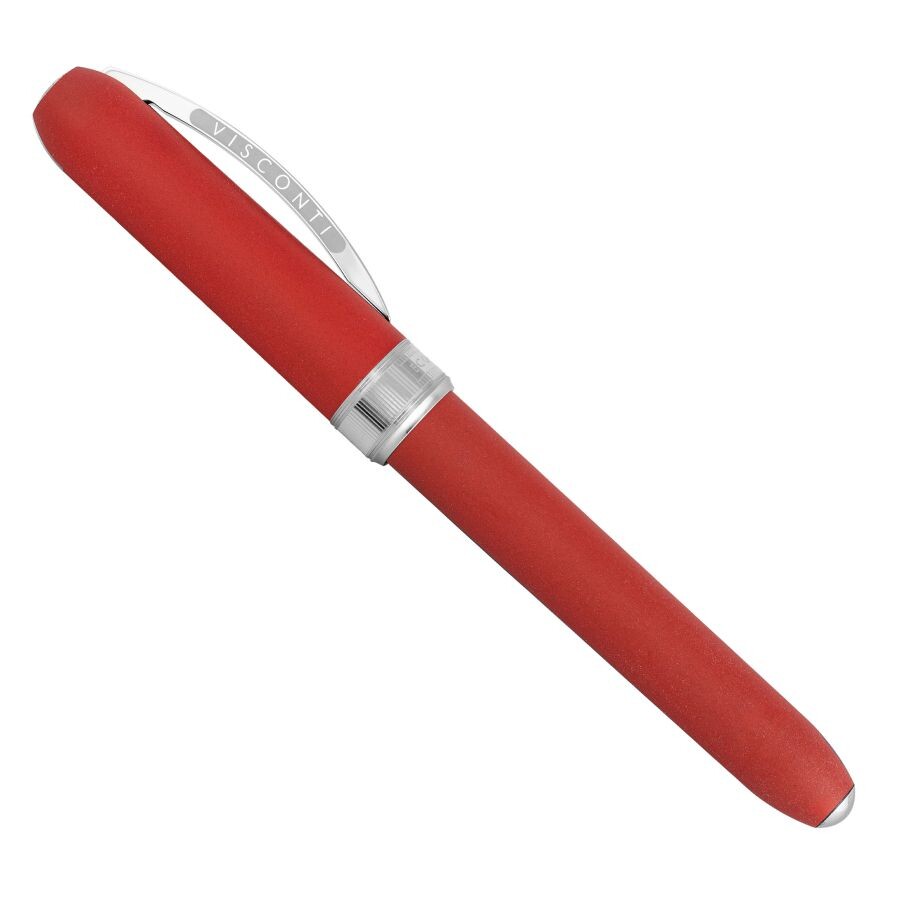 Visconti Red Rembrandt Eco-Logic Fountain Pen F Nib KP10-10-03-FPF ...