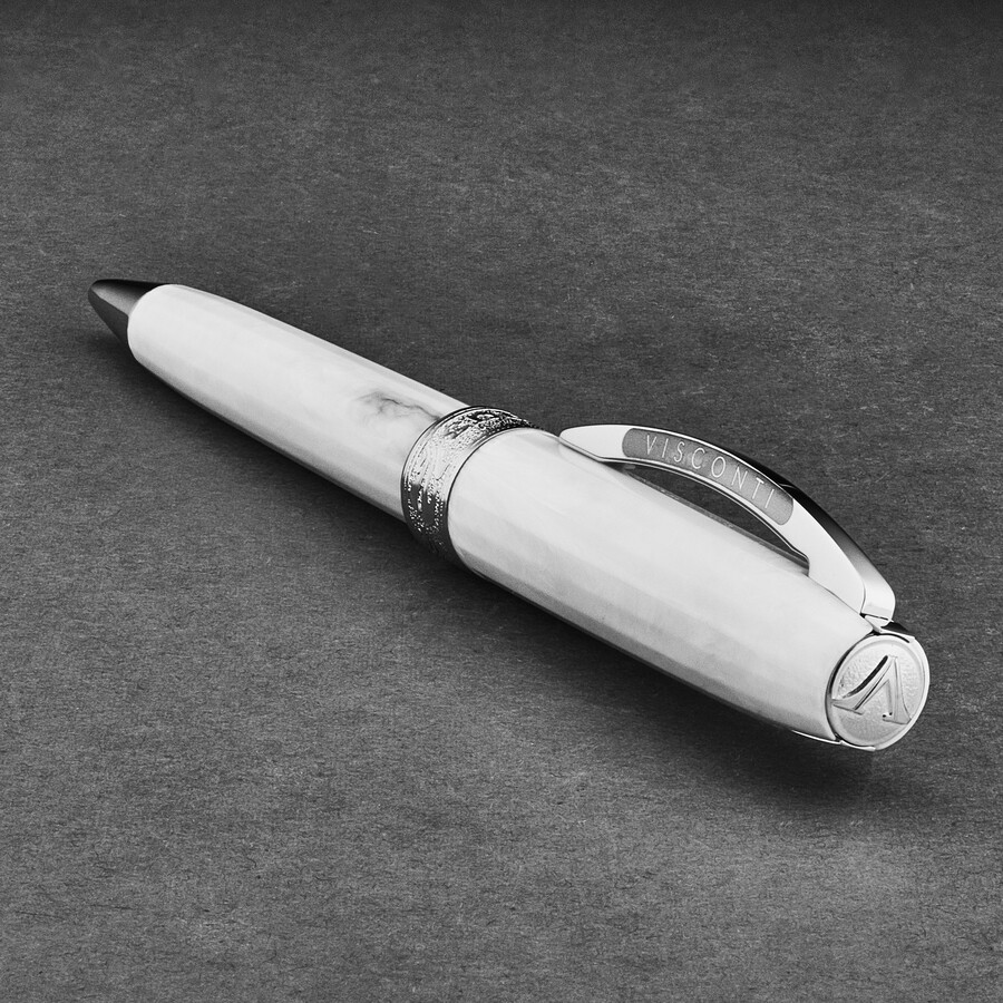Visconti 'Venus' White Ballpoint Pen 78600 8034140658991 - Fine Pens ...