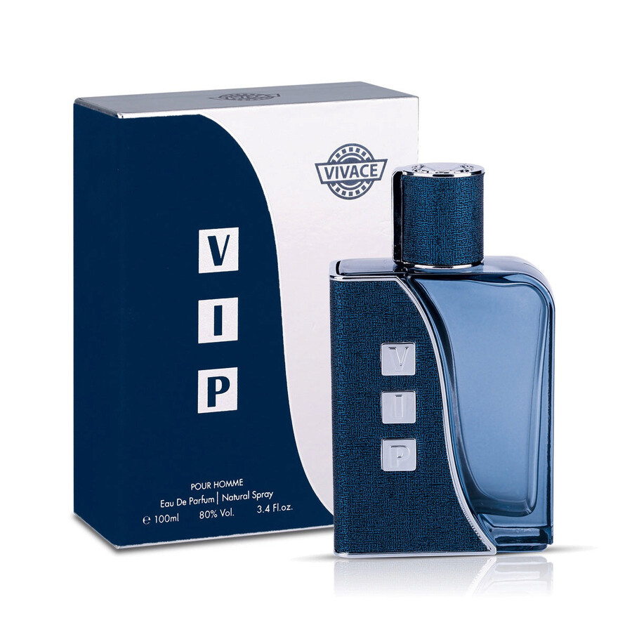 Vivace Men's Vip Blue EDP Spray 3.4 oz Fragrances 3587925332562 ...