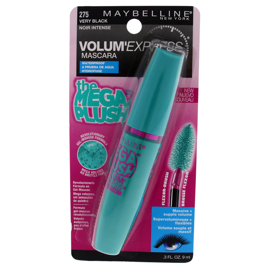 Maybelline Volum Express The Mega Plush Waterproof Mascara - 275 Very ...