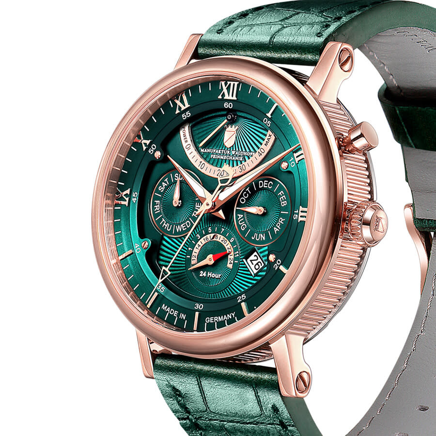 Waldhoff Multimatic Automatic Green Dial Men's Watch MW-03N - Watches ...