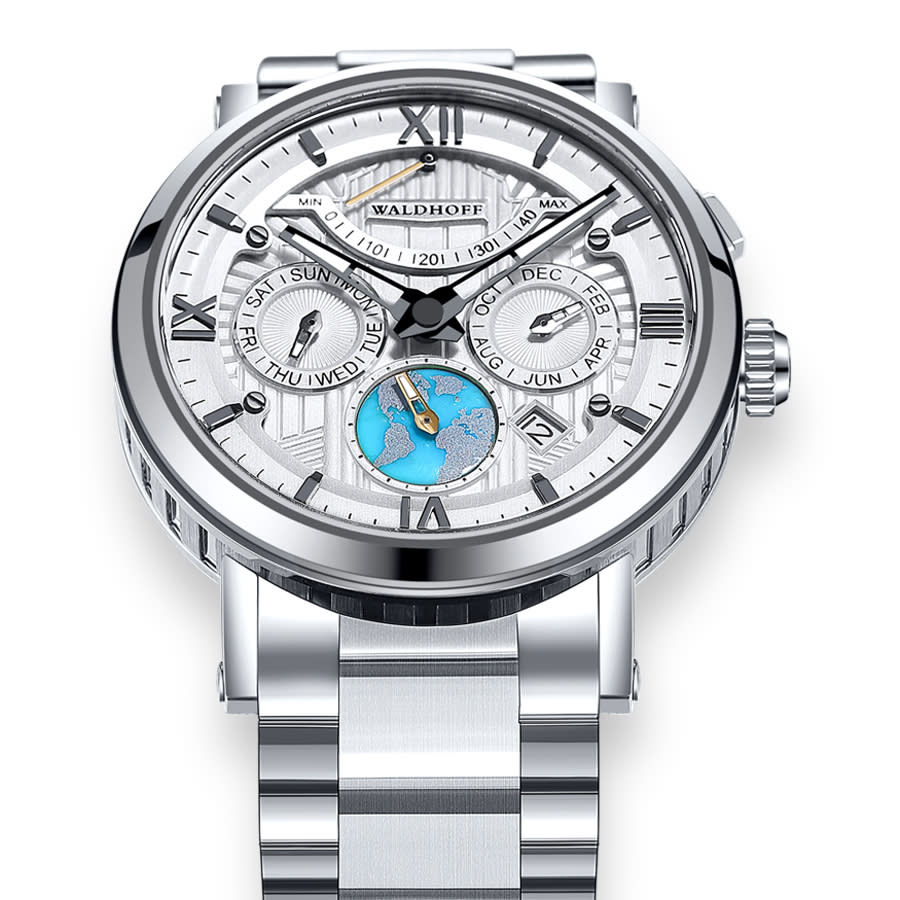 Waldhoff Multimatic II Automatic Silver Dial Men's Watch MW-16AT-3TM ...