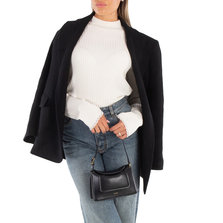 Wandler Black Penelope Micro Shoulder Bag 000106 8720191099127 ...