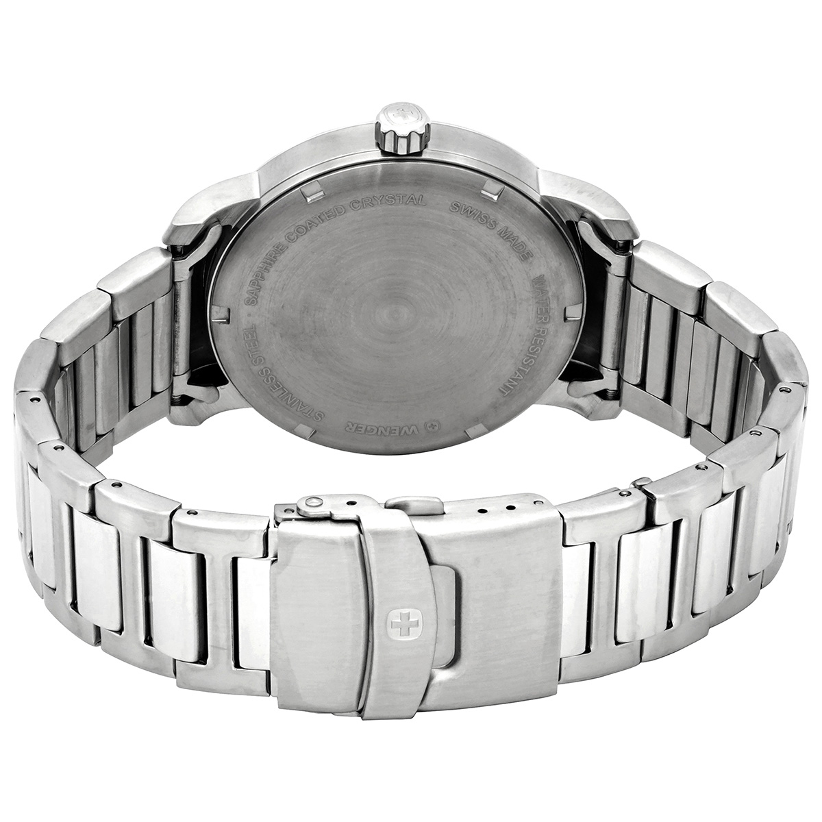 Wenger Attitude Quartz Grey Dial Men's Watch 01.1541.119 046928149070 ...
