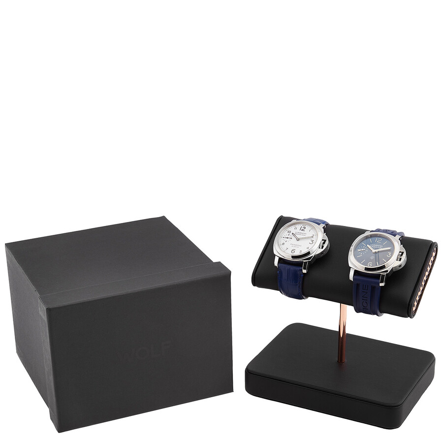 Wolf Axis Double Watch Stand 487316 098152751031 - Jomashop