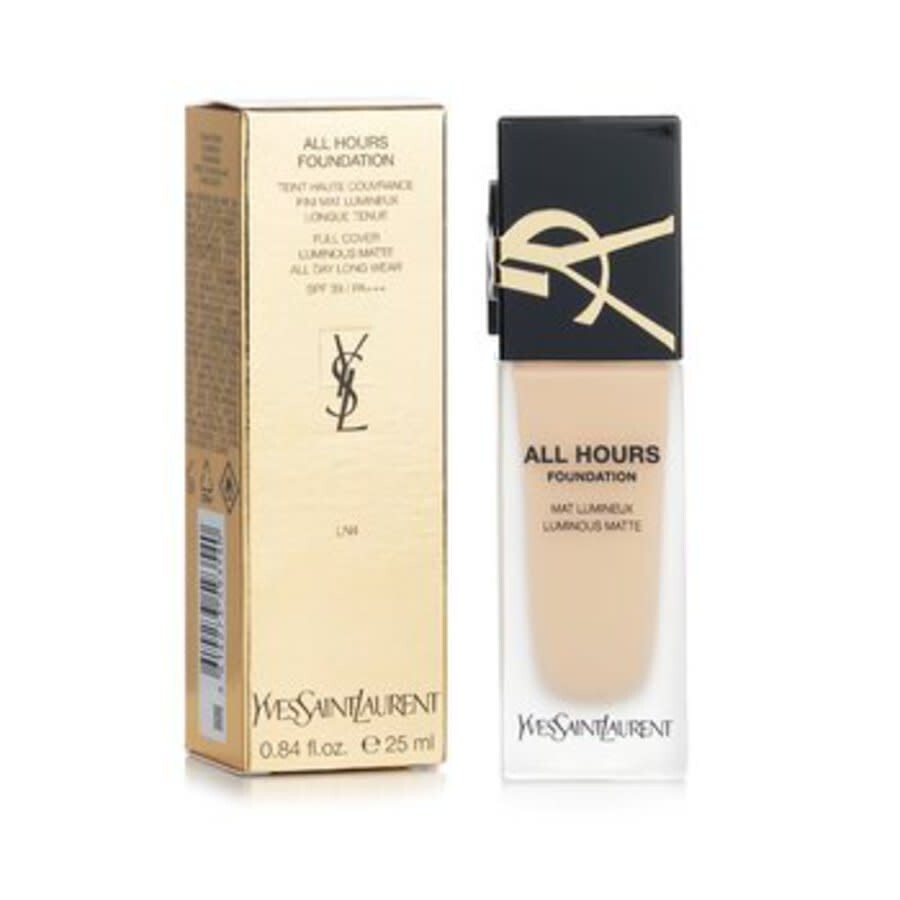 Yves Saint Laurent Ladies All Hours Foundation SPF 39 0.84 oz # LN4 Makeup 3614273593540 - Jomashop