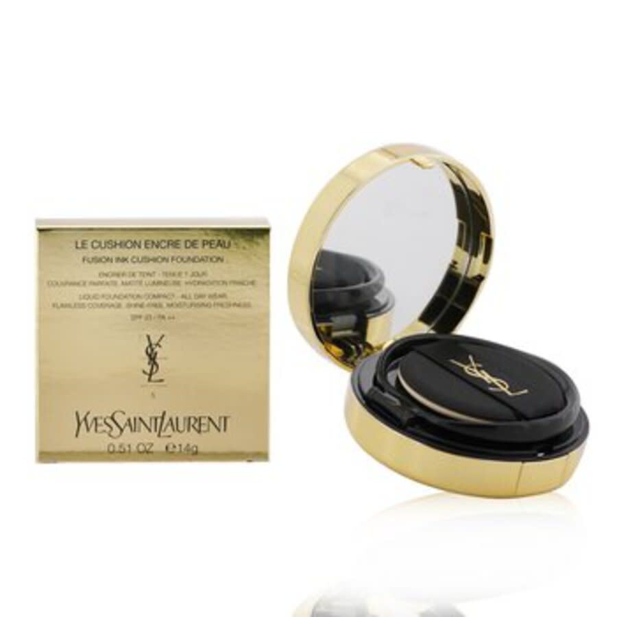 Yves Saint Laurent Ladies Le Cushion Encre De Peau Fusion Ink Cushion Foundation Spf23 #5 Makeup ...
