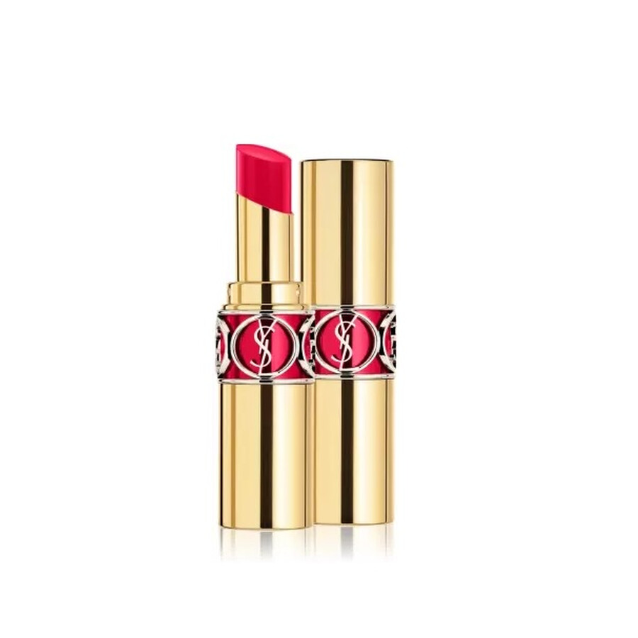 Yves Saint Laurent Rouge Volupte Shine 4.5 ml Lipstick Make It Burn 101 ...
