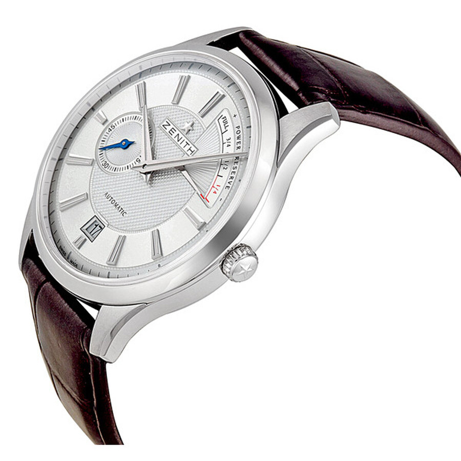 Zenith Captain Power Reserve Automatic Silver Dial Men's Watch 03.2120. ...