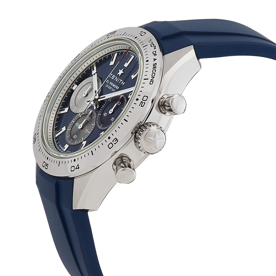 Zenith Chronomaster Chronograph Automatic Blue Dial Men's Watch 03.3114 ...