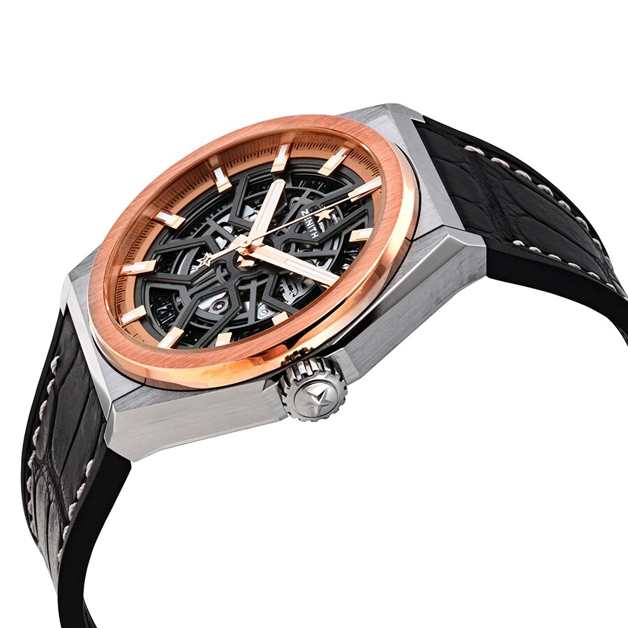 Zenith DEFY Classic Automatic 18kt Rose Gold Men's Watch 87.9001.670/79 ...