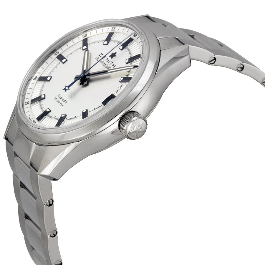 Zenith El Primero Espada Automatic Silver Dial Men's Watch 03.2170.4650 ...