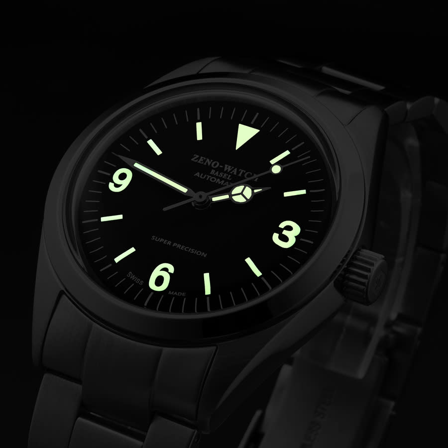 Zeno Super Precision Automatic Black Dial Men's Watch 6704-A1M ...