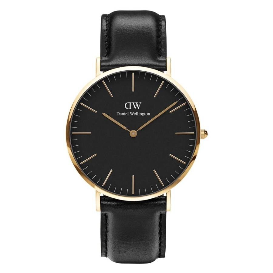 Daniel Wellington Classic Sheffield Quartz Black Dial Men's Watch ...