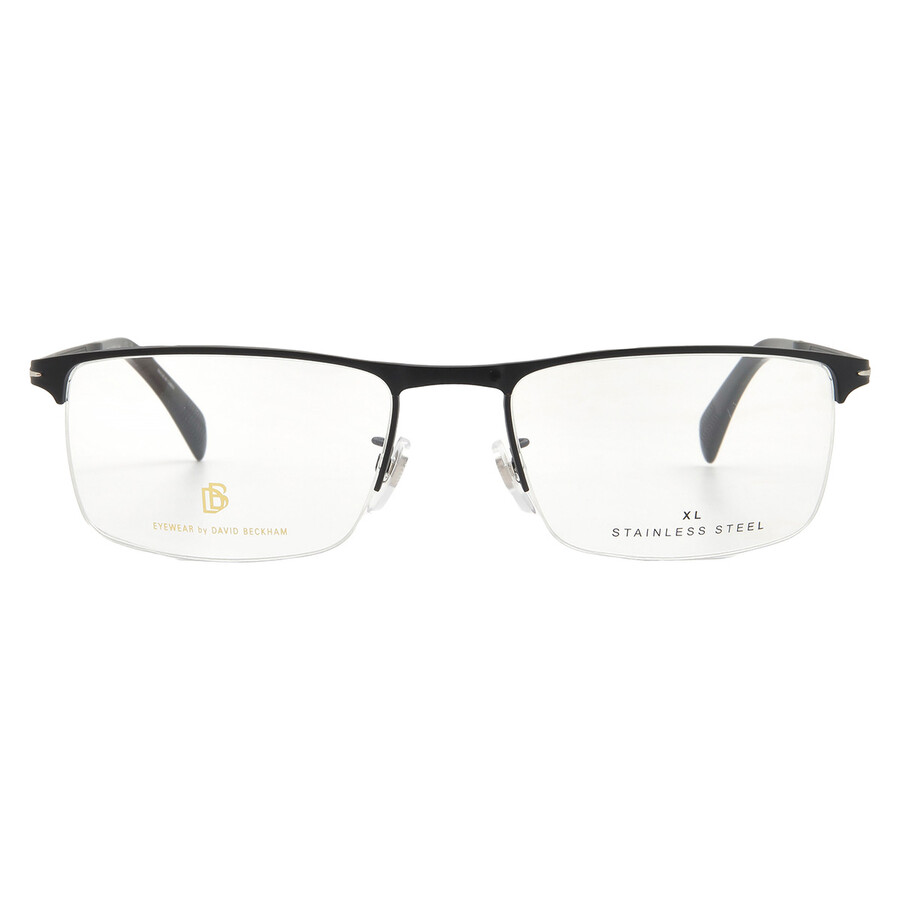 David Beckham Demo Rectangular Men's Eyeglasses DB 7034 0003 58 ...