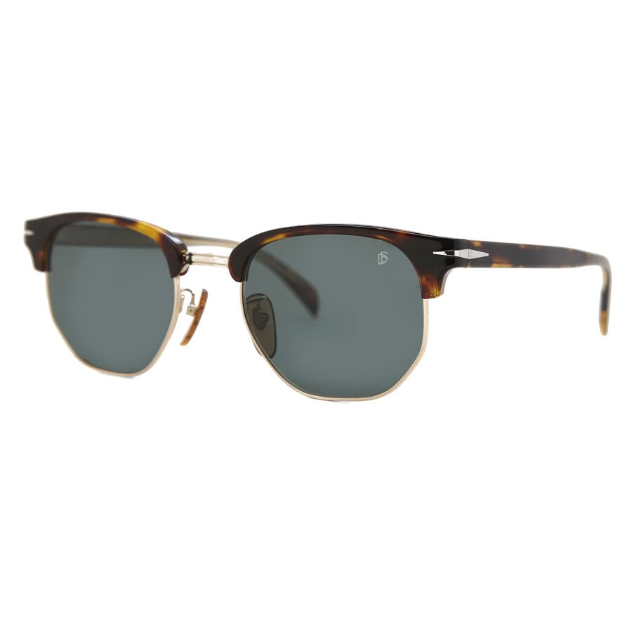 David Beckham Green Square Men's Sunglasses DB 1002/S 0086/QT 51 ...