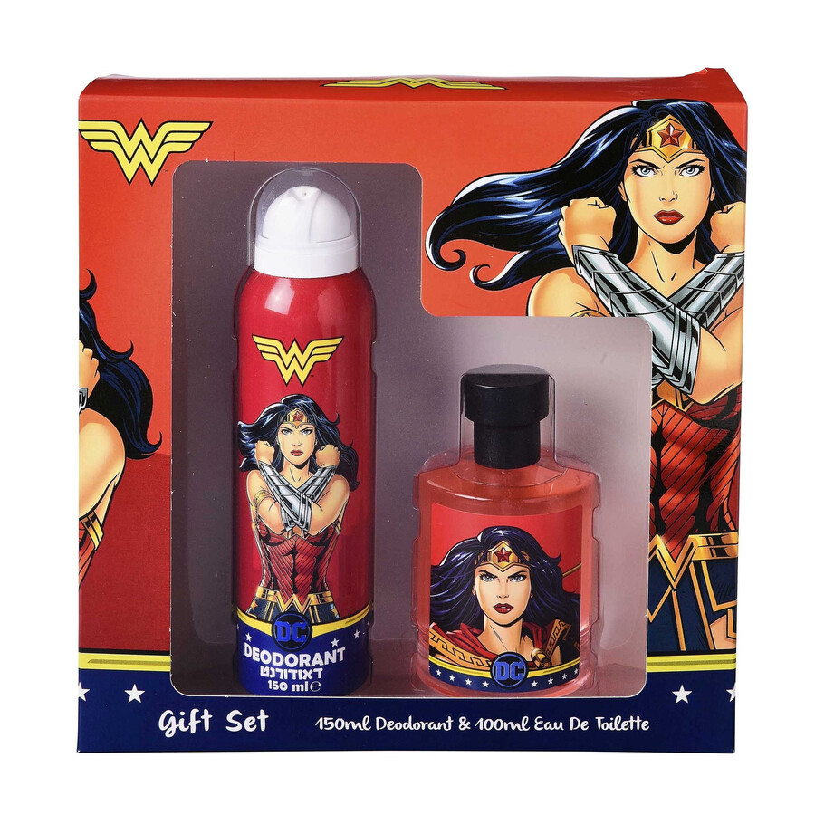 Dc Comics Ladies Wonder Woman Gift Set Kids Fragrances 8697659244798 ...