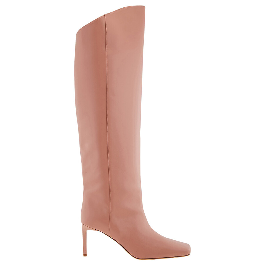 Dear Frances Ladies Pink Leather 75 Ella Boots, Brand Size 39 ( US Size ...