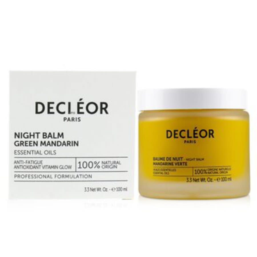 Decleor Green Mandarin Glow Night Balm 3.3 oz Skin Care 3395019912176 ...