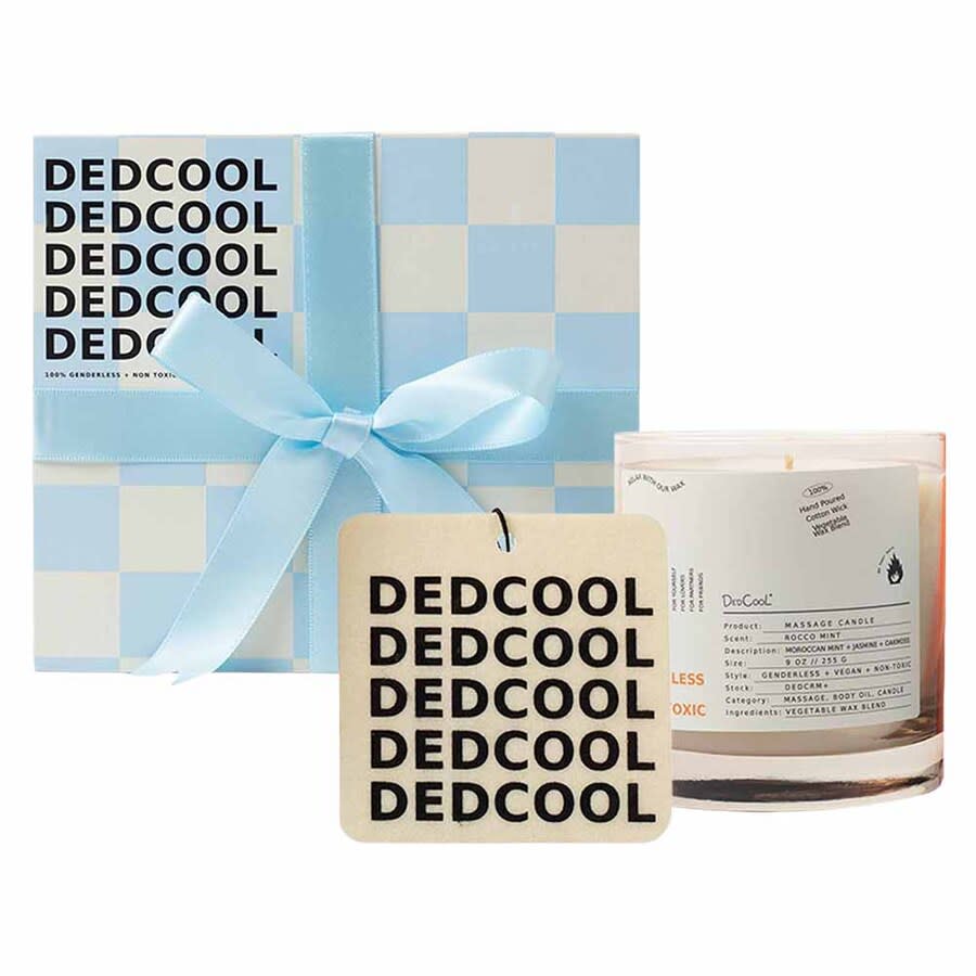 Dedcool Unisex Candle + Air Freshener Bundle Gift Set Fragrances ...