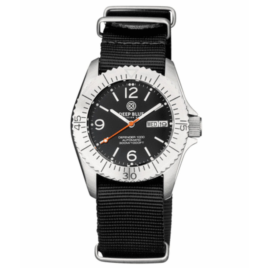Deep Blue Defender 1000 40Mm Automatic Black Dial Unisex Watch deep-blue-defender-1000-40mm-automatic-black-dial-unisex-watch