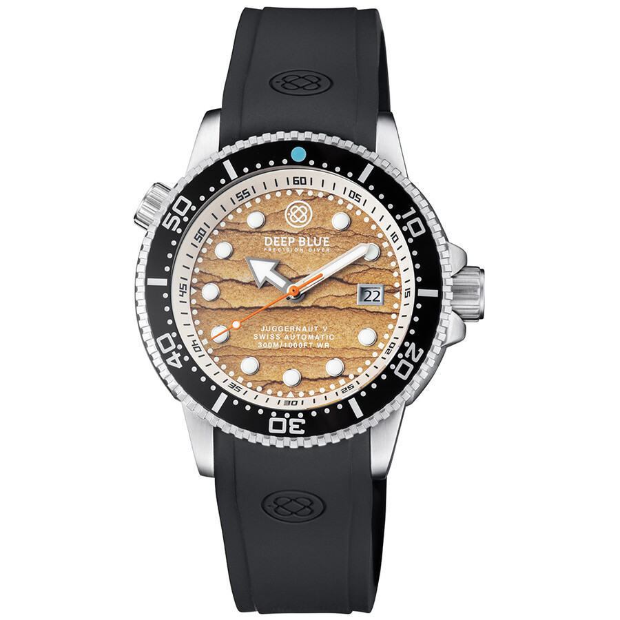 Deep Blue Juggernaut 5 Automatic Brown Dial Men's Watch ...