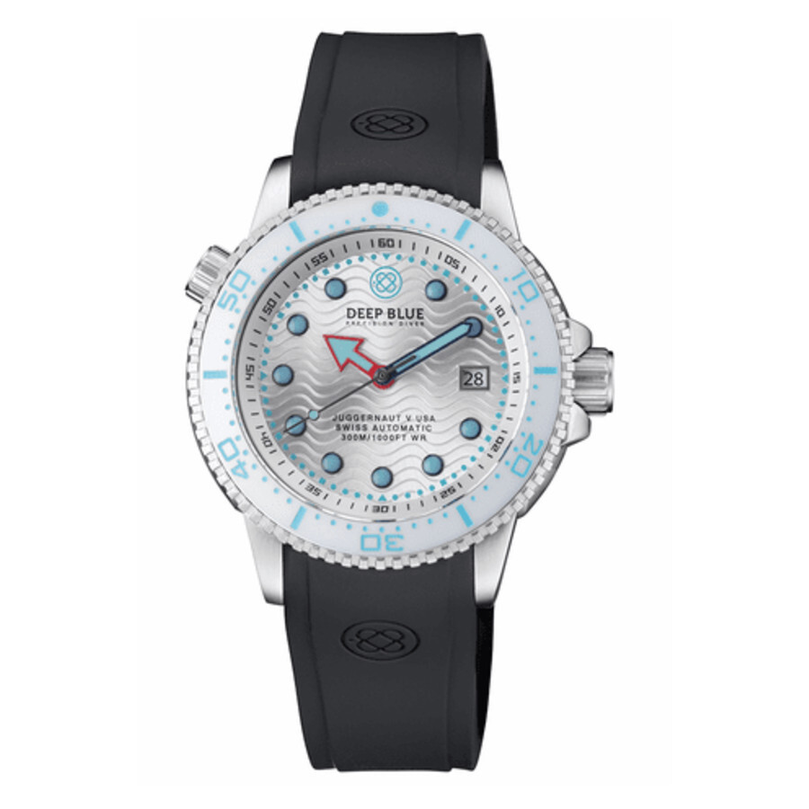 Deep Blue Juggernaut V USA Automatic White Dial Men's Watch ...
