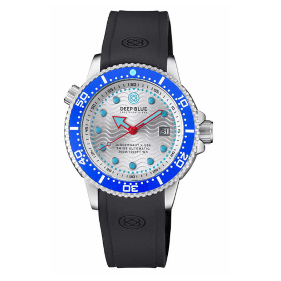 Deep Blue Juggernaut V USA Automatic White Dial Men's Watch ...