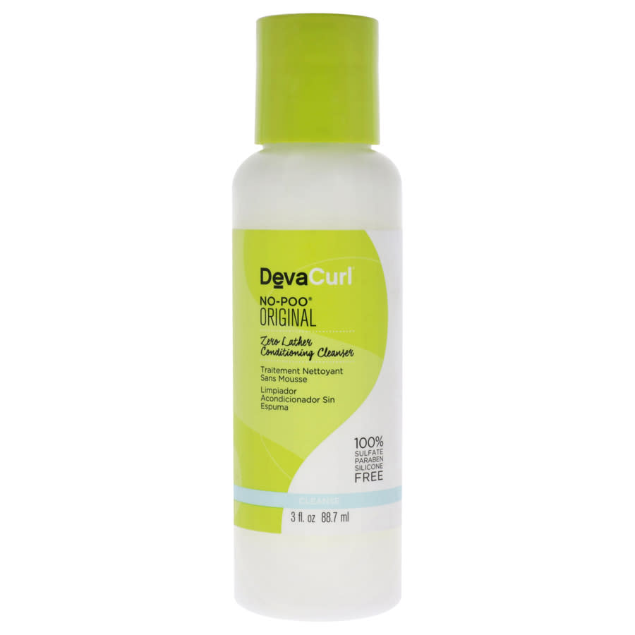 Devacurl No-Poo Zero Lather Conditioning Cleanser 3 oz Hair Care ...