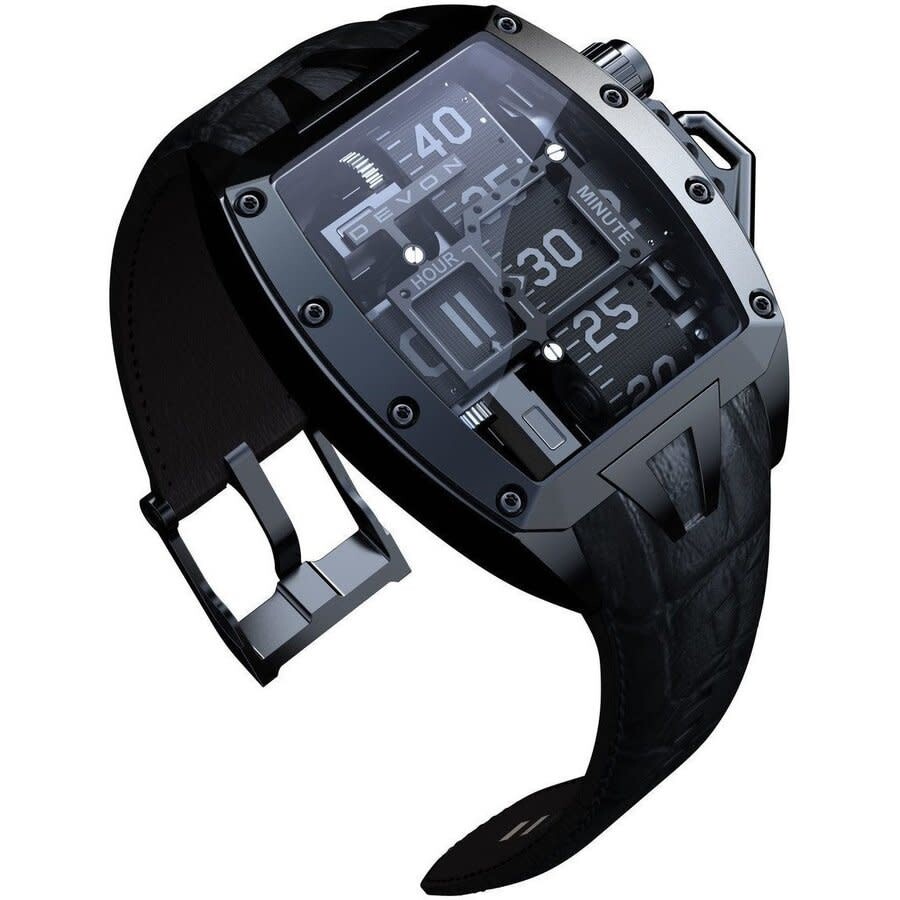 Devon Tread 2 Nightmare Quartz Black Dial Men's Watch N0084 - Watches ...