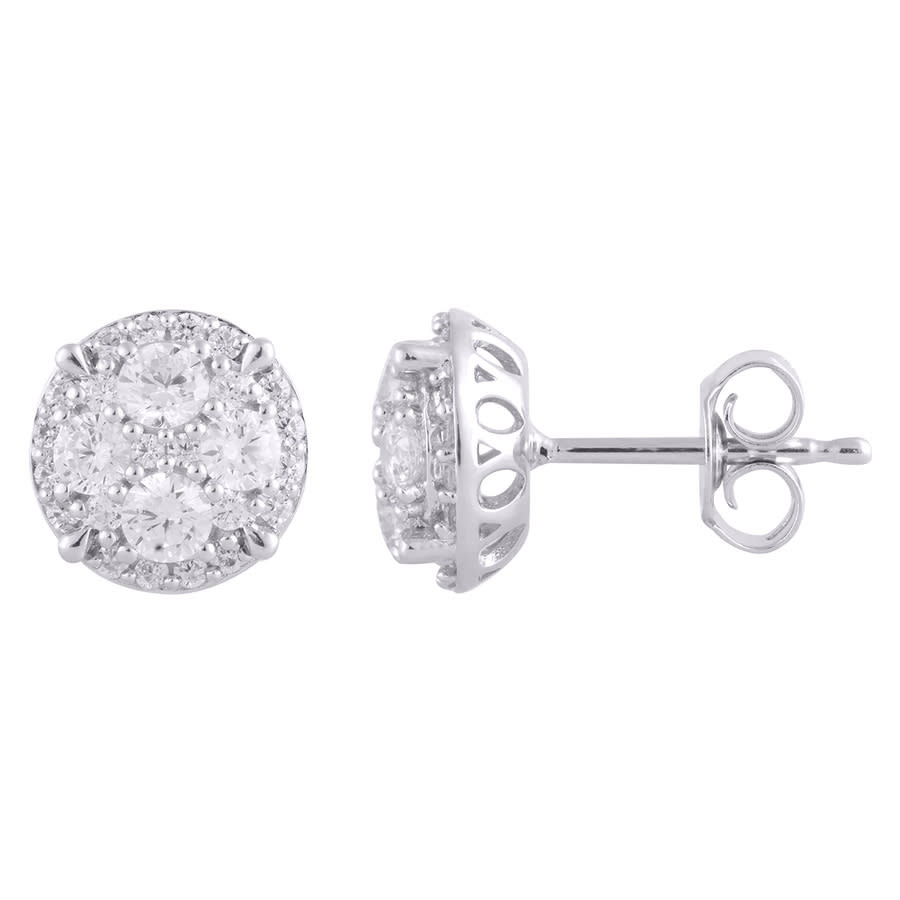 Diamondmuse Diamond Muse 1.00 cttw 14KT White Gold Round Cut Diamond ...