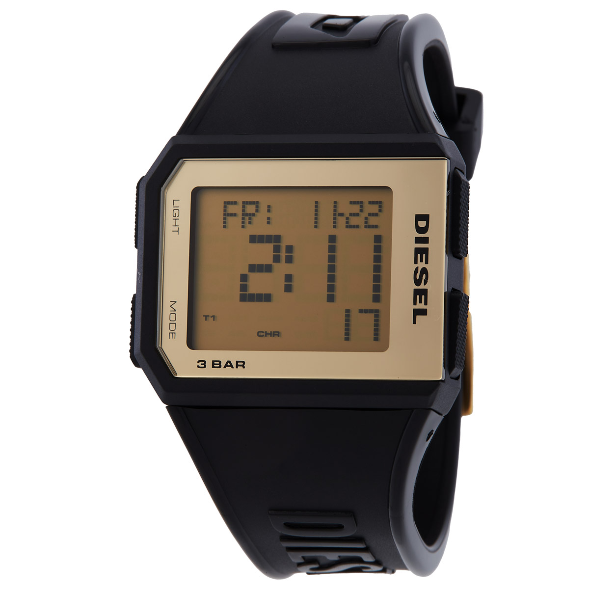 Diesel Chopped Quartz Digital Watch DZ1943 698615138739 - Watches ...
