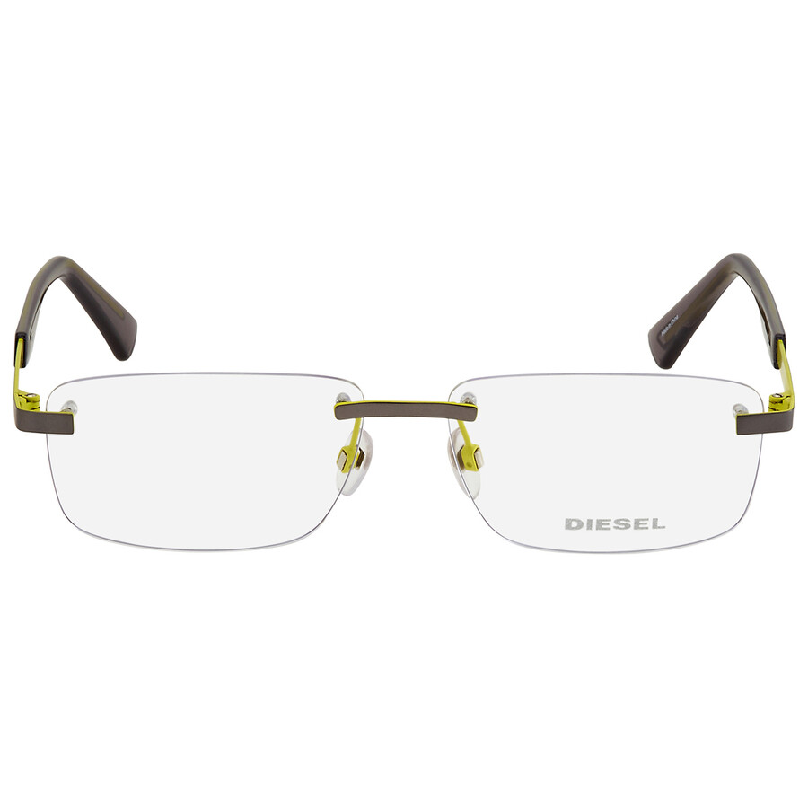Diesel Demo Square Men's Eyeglasses DL5352 009 56 889214093837 ...