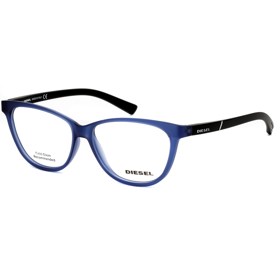 Diesel Ladies Purple Oval Eyeglass Frames DL518008253 664689764648 ...