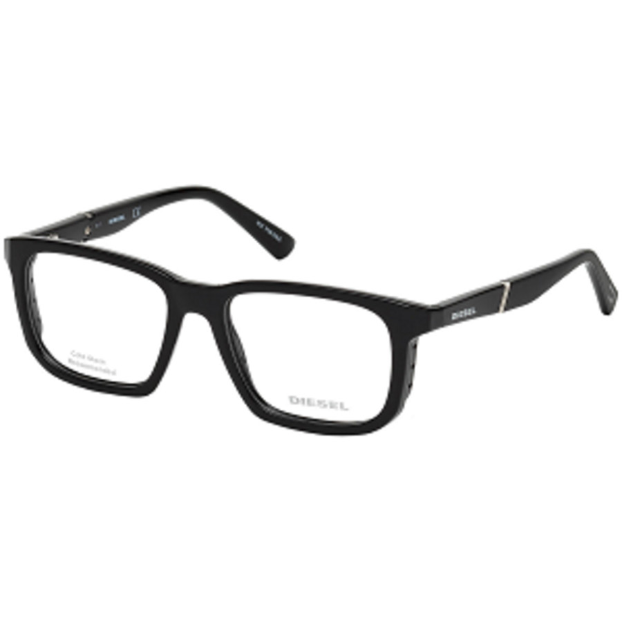 Diesel Men's Black Pilot Eyeglass Frames DL525300152 664689913558 ...