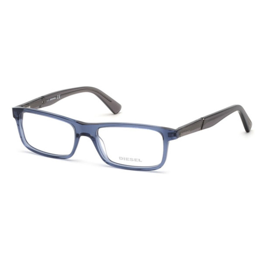 Diesel Men's Blue Square Eyeglass Frames DL529209054 889214009005 ...