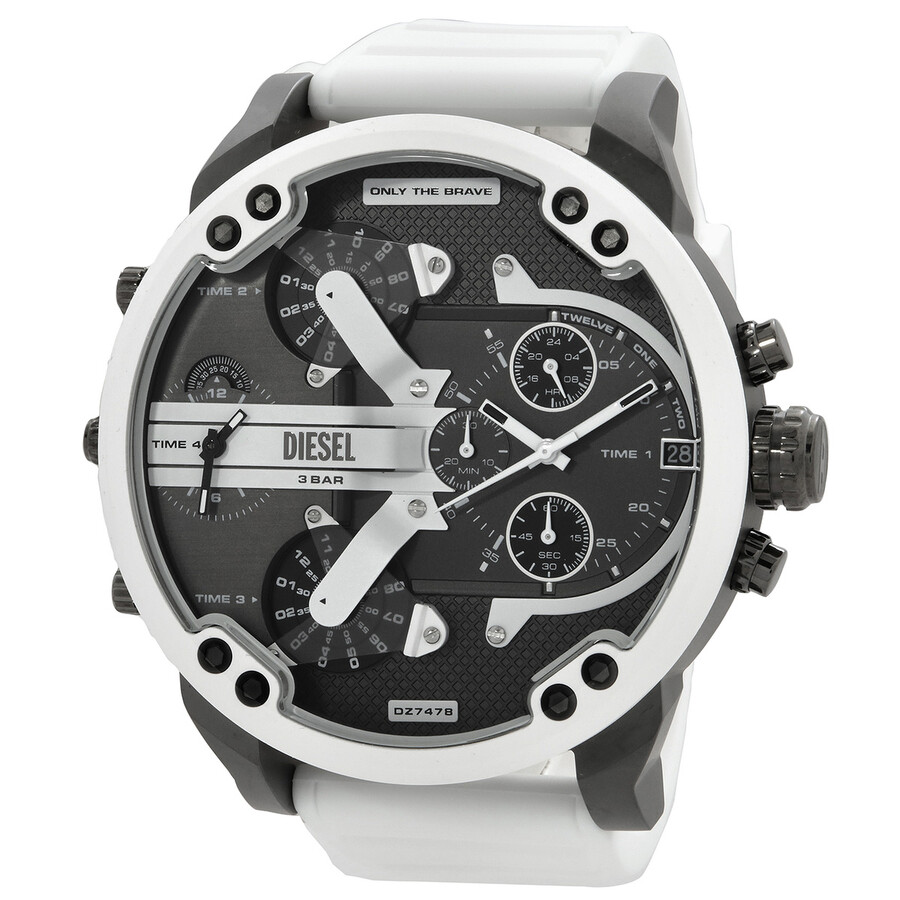Diesel Mr. Daddy 2.0 Chronograph Quartz Black Dial Men's Watch DZ7478 ...