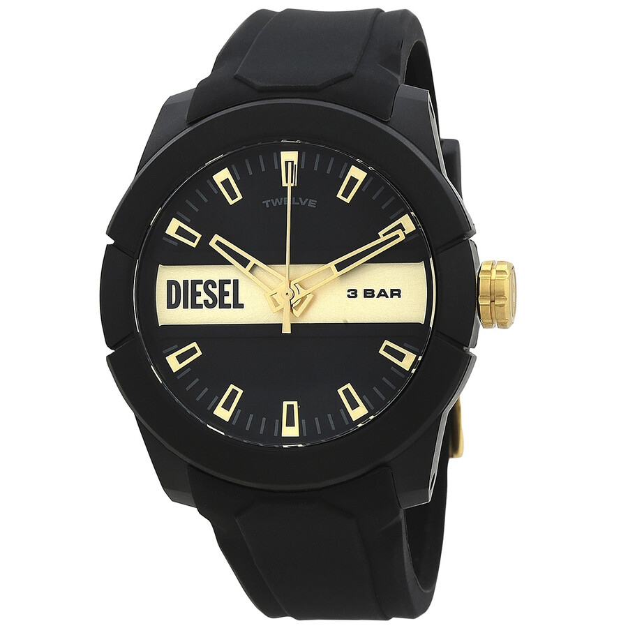Diesel Quartz Black Dial Men's Watch DZ1997 - Watches - Jomashop