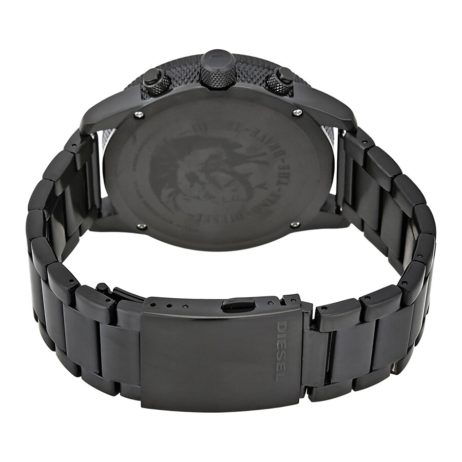 Diesel Rasp Black Sunray Dial Men's Chronograph Watch DZ4453 - Diesel ...