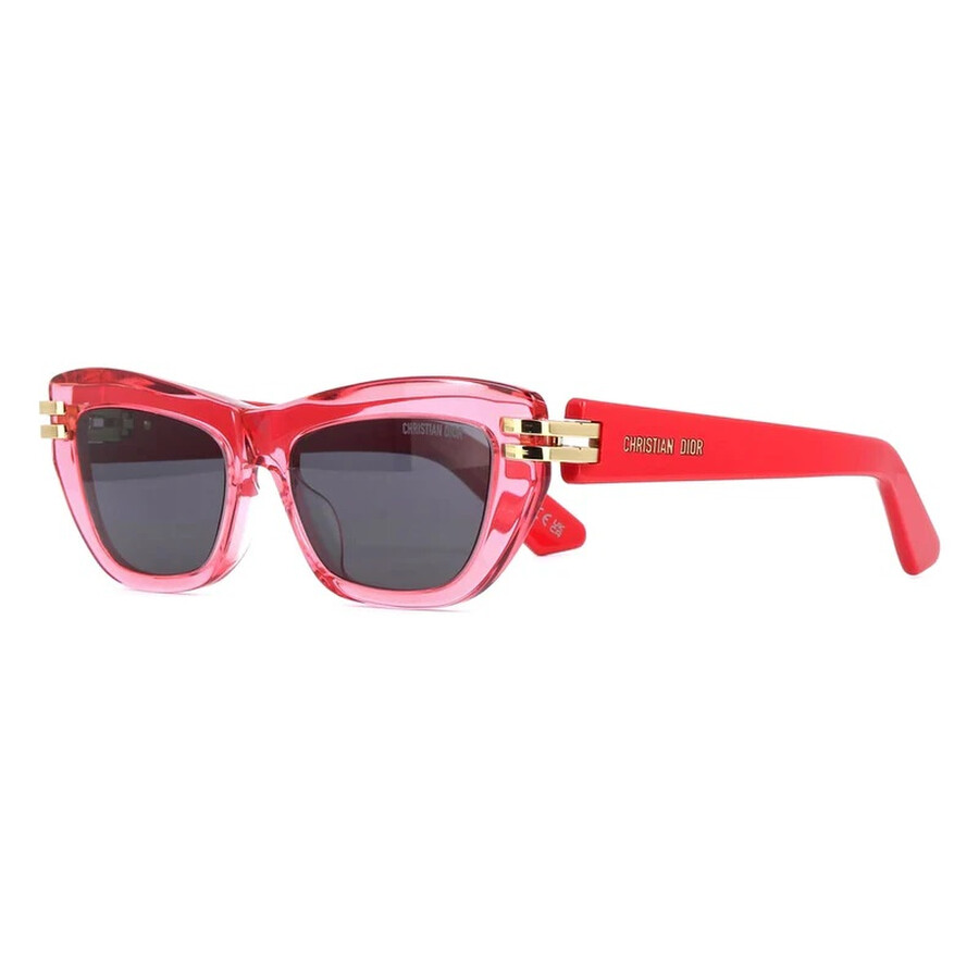 Dior CDIOR B2U Smoke Cat Eye Ladies Sunglasses CD40141U 75A 52 ...