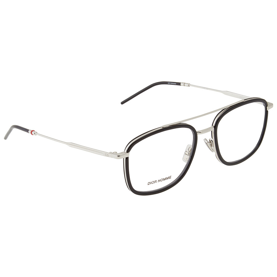 Dior Demo Rectangular Men's Eyeglasses DIOR0229 0CSA 53 716736134291 ...