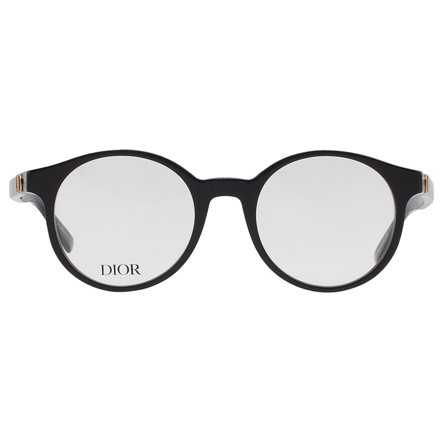 Dior Demo Round Ladies Eyeglasses CD50026I 001 50 192337075933 ...