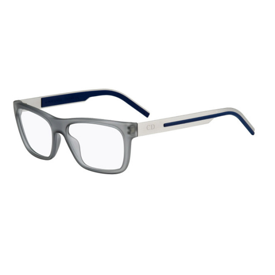 Dior Men's Grey Square Eyeglass Frames Blacktie184FJ1Y56 762753225221 ...