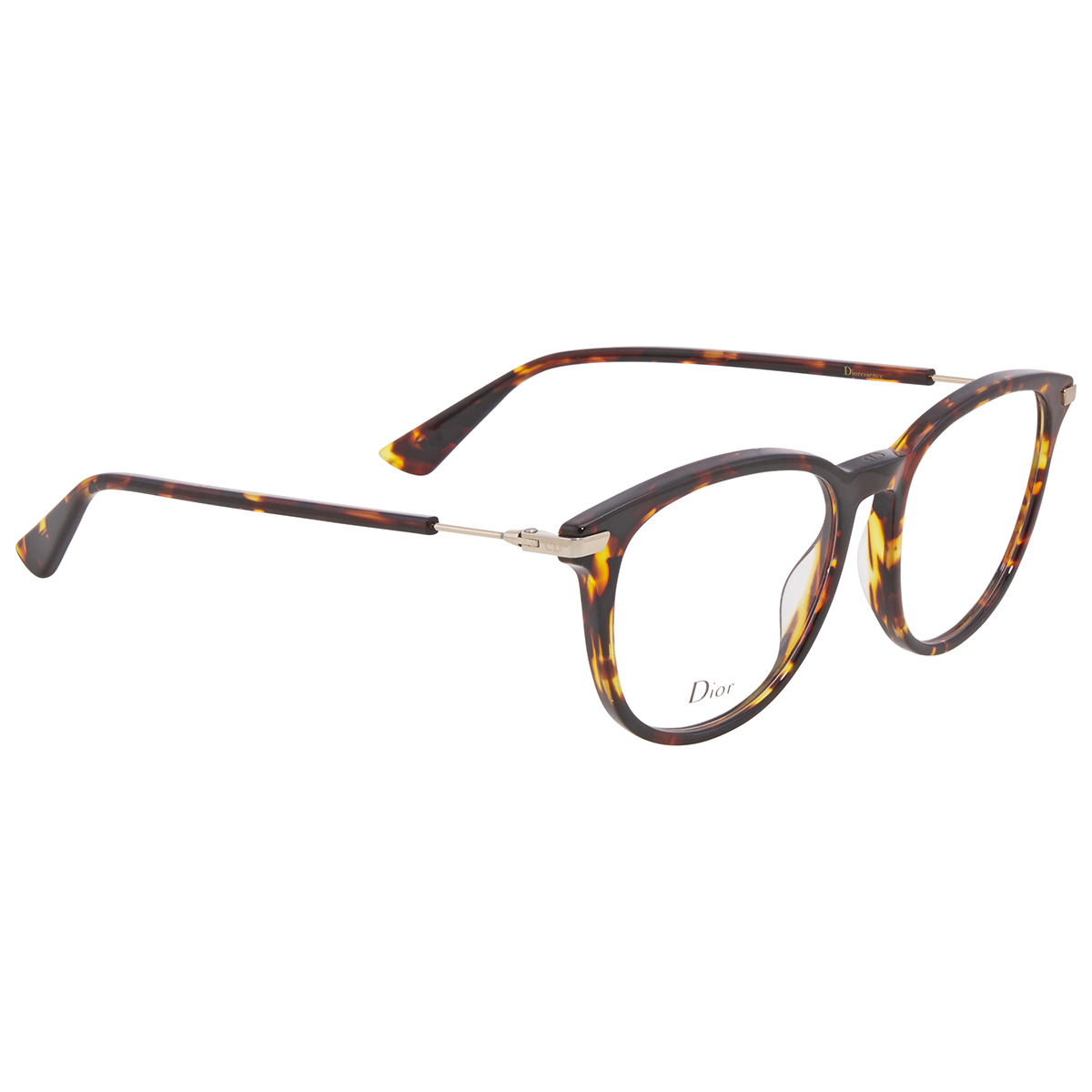 Dior Transparent Square Ladies Eyeglasses DIORESSENCE12 0P65 50 ...